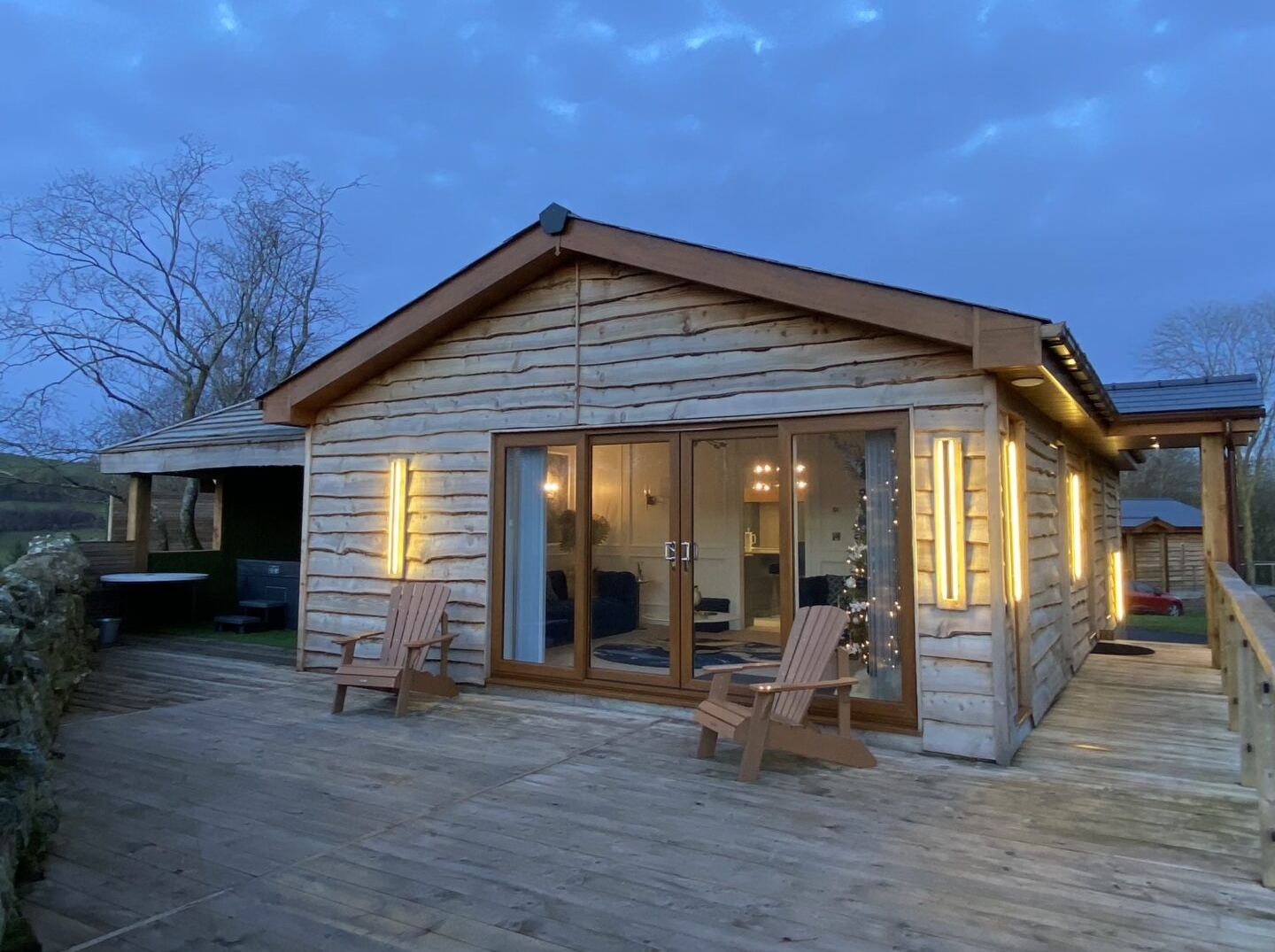 Pasture View Lodge | Lodges With A Hot Tub | Weardale Lodges